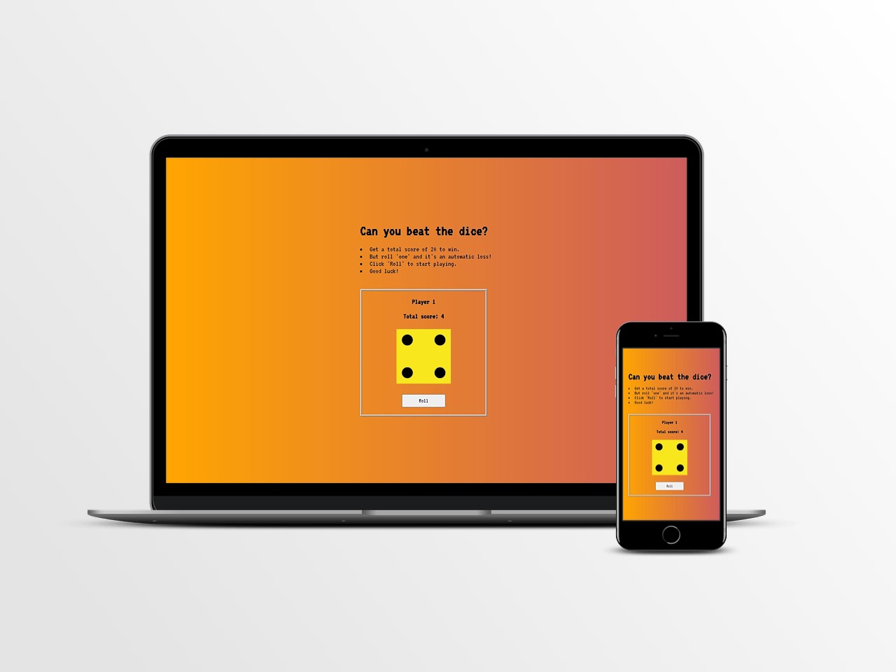 GitHub - jennifer-carey/cn-dice-game-one: Interactive dice game using ...